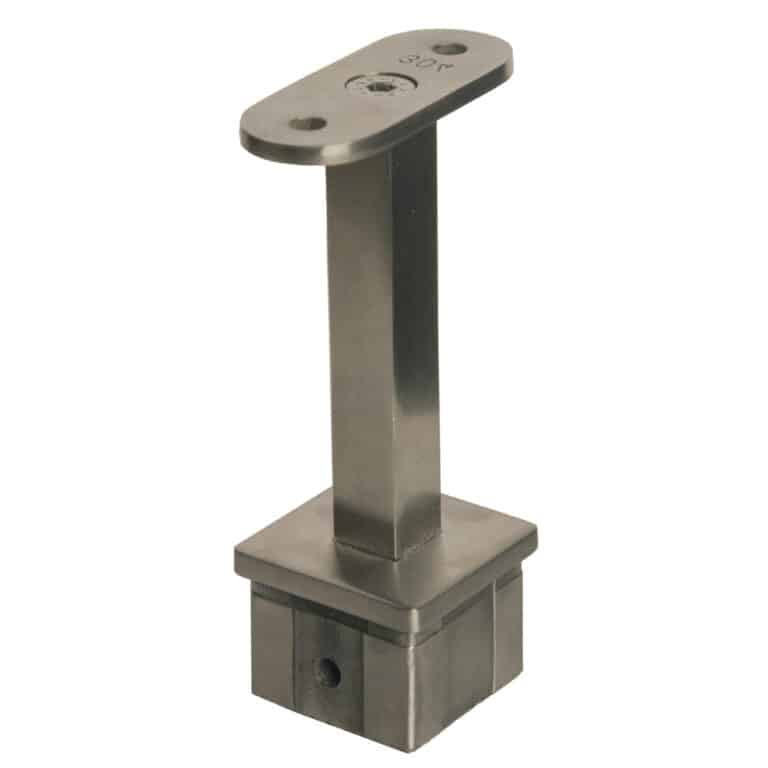 Adjustable Stainless Steel Handrail Mount for Flat or Round Pipe – D.J ...