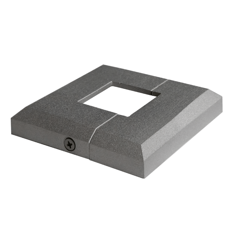 Modern, low-profile two piece split shoe for square balusters and ...